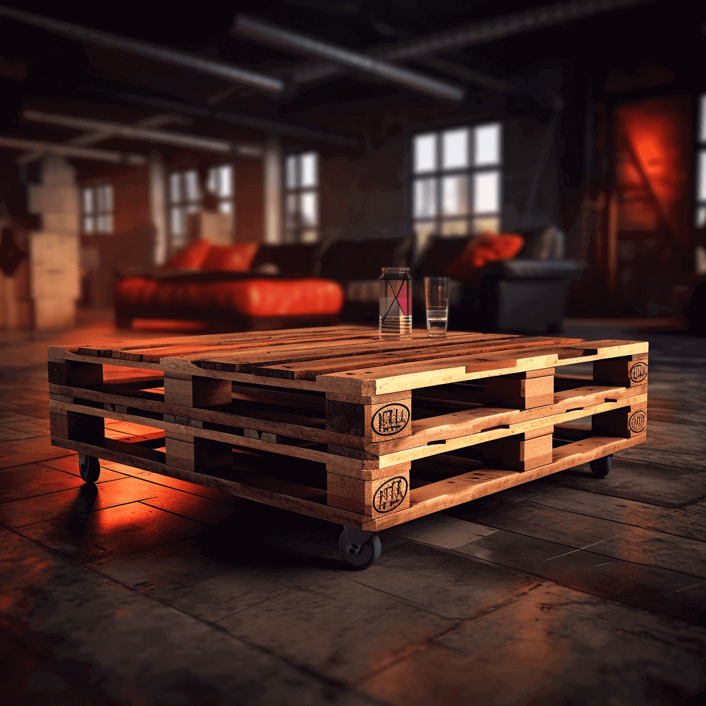 Pallet Coffee Table: DIY Projects for Rustic Charm