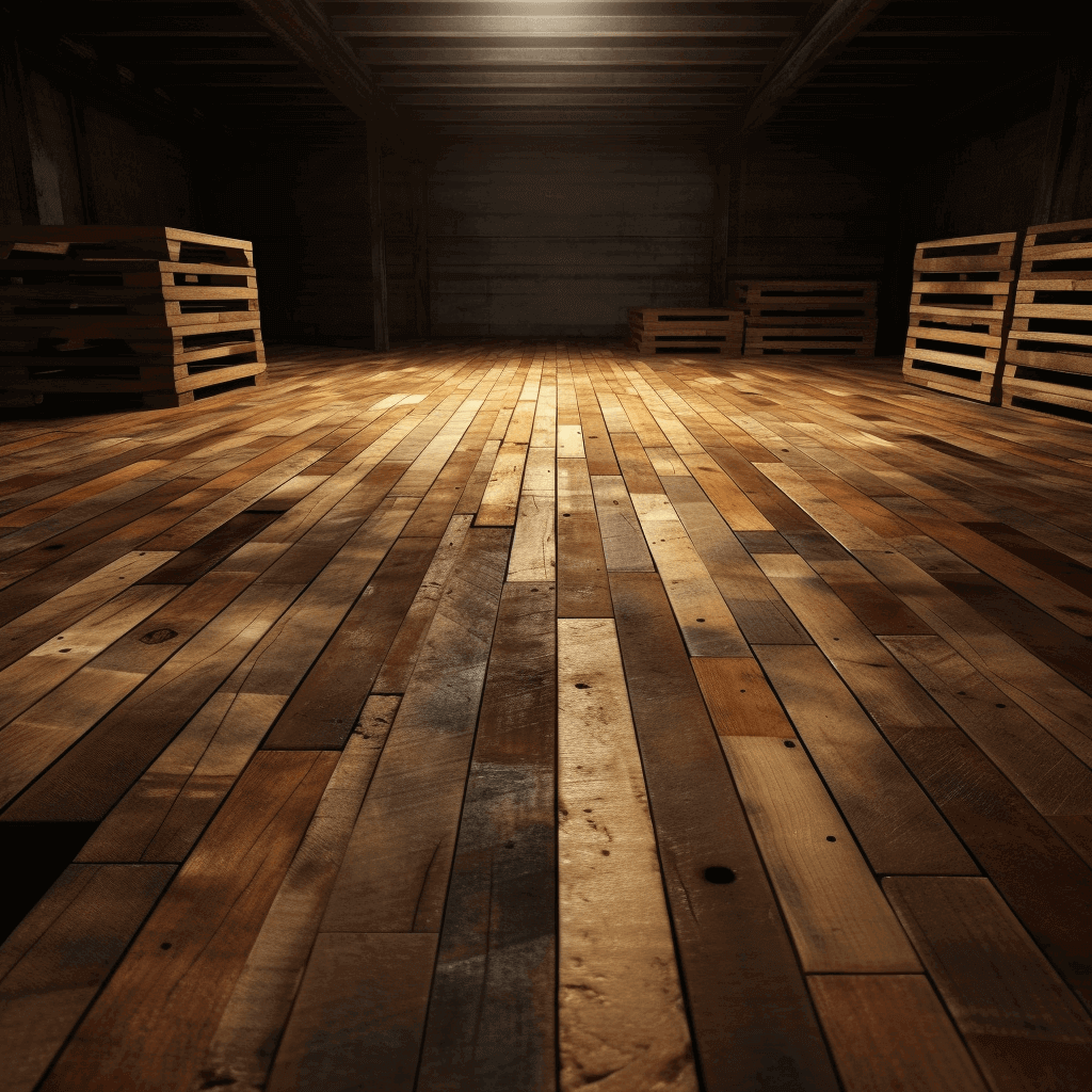 Pallet Flooring A Unique And Eco Friendly Option