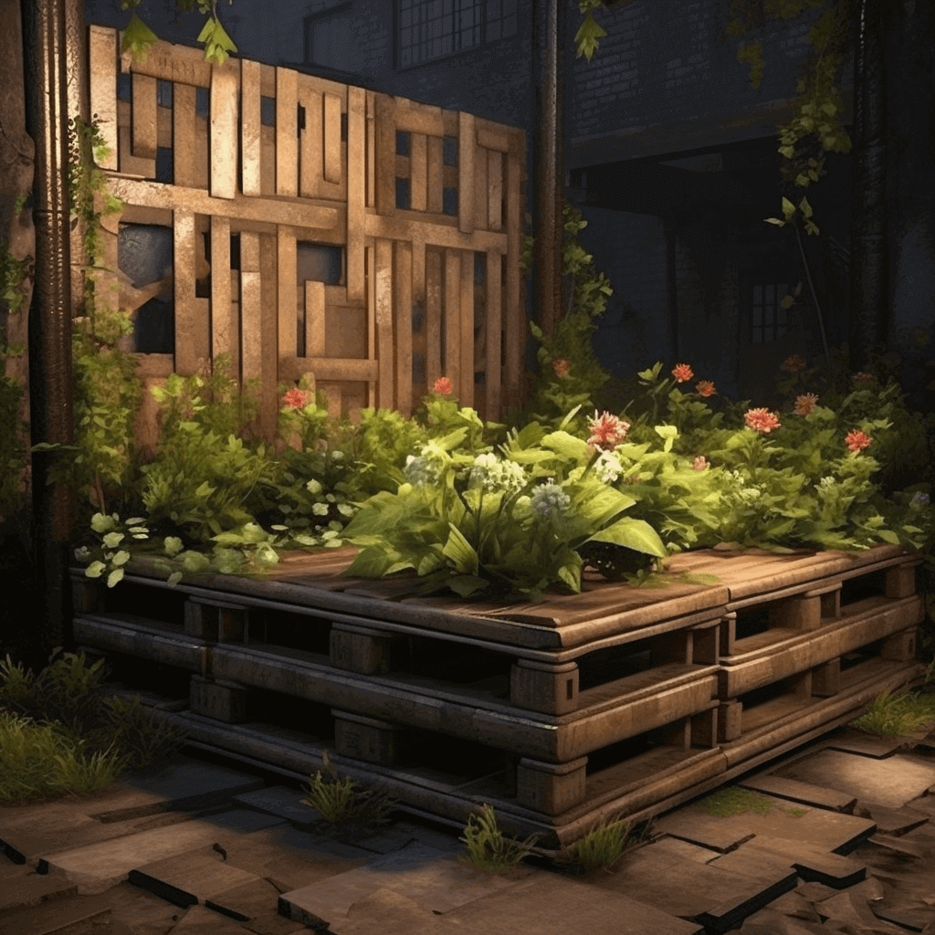 Pallet Raised Garden Beds: Sustainable and Productive