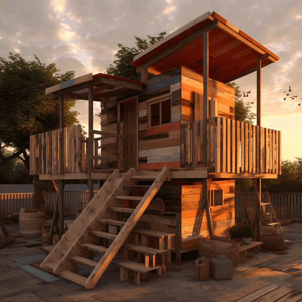 Pallet Playhouse: Building a Magical Space for Kids